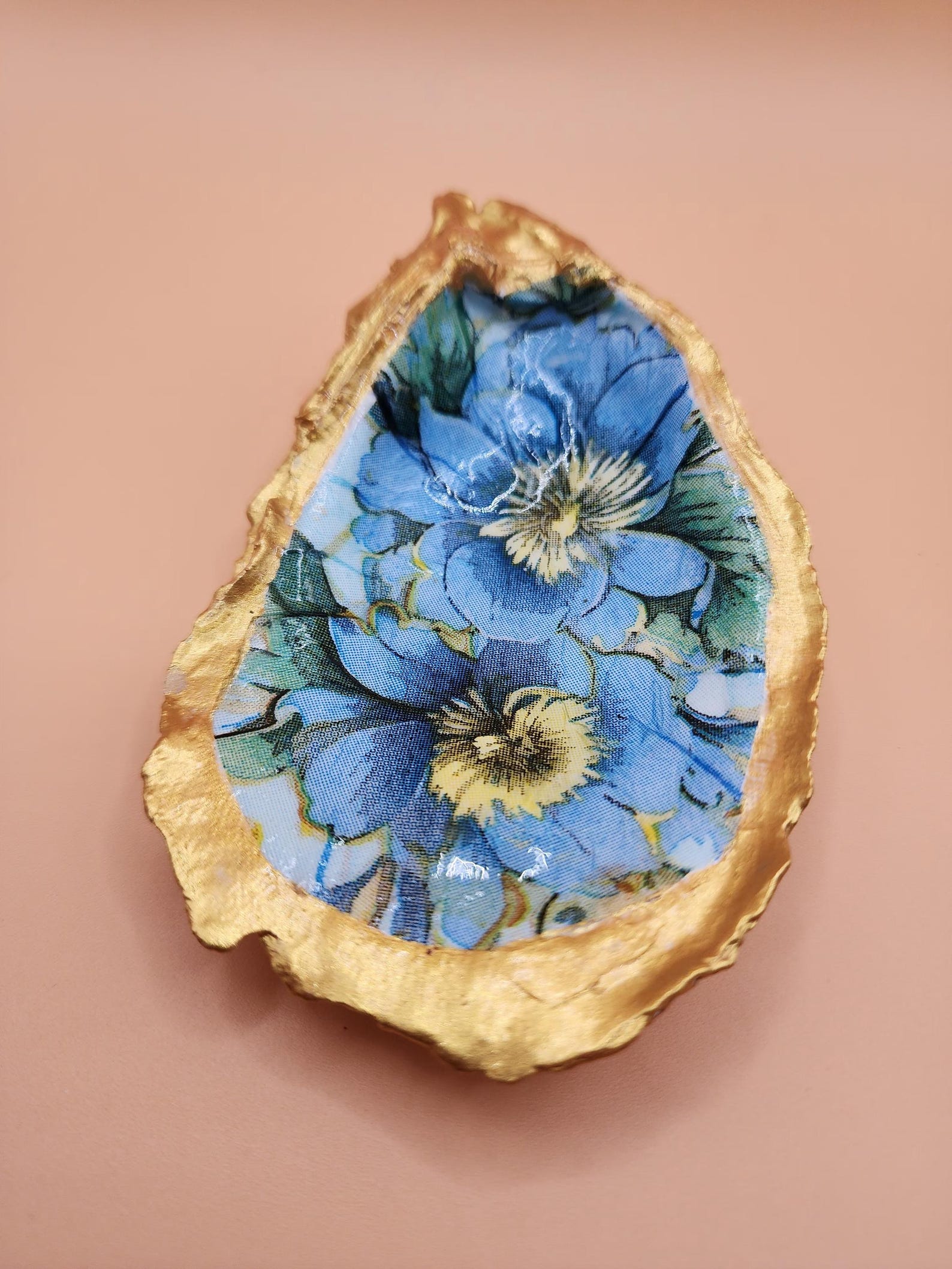 Oyster Shell, Trinket Dish, Ring Dish, Statement Piece And/or Coastal ...