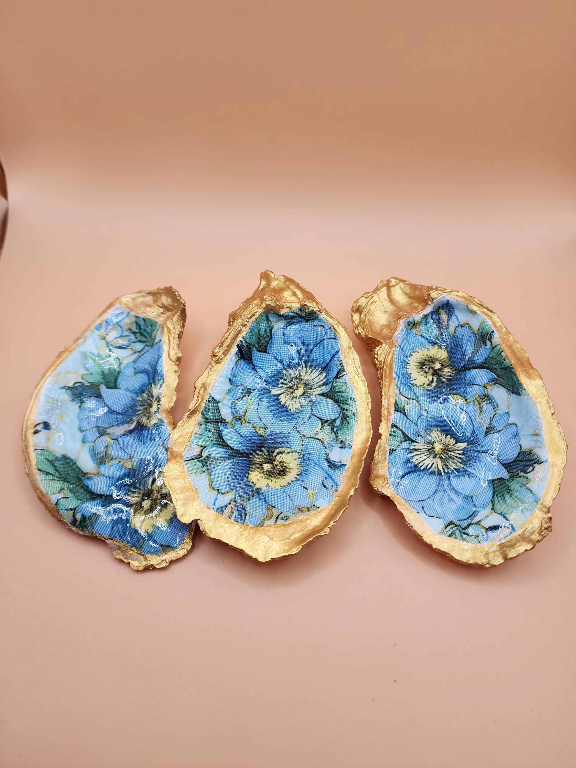 Oyster Shell, Trinket Dish, Ring Dish, Statement Piece And/or Coastal ...