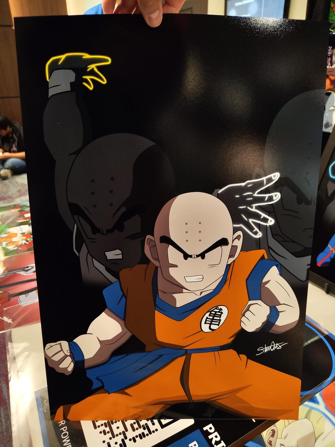 Krillin Art Poster - Etsy