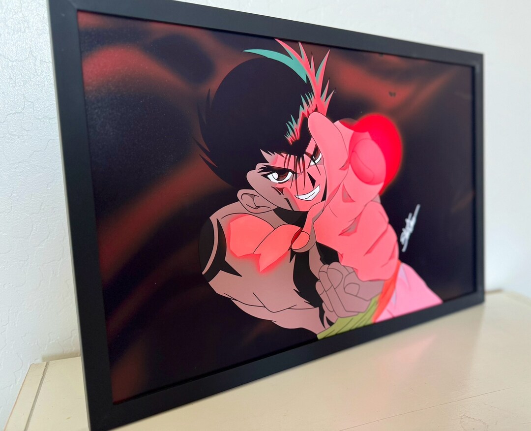 Yu Yu Hakusho Yusuke Anime Art Poster - Etsy