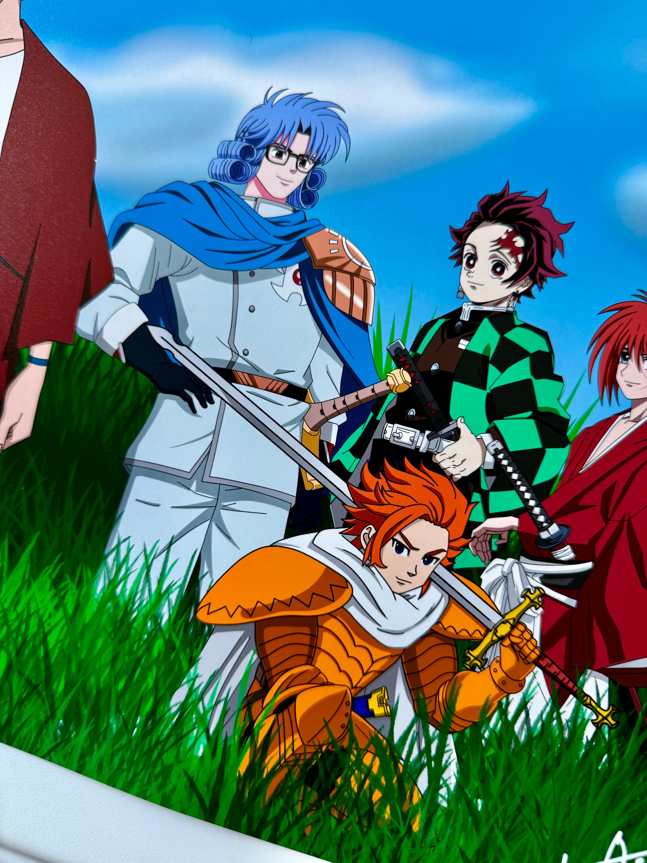 Anime Seven Samurai Art Poster - Etsy