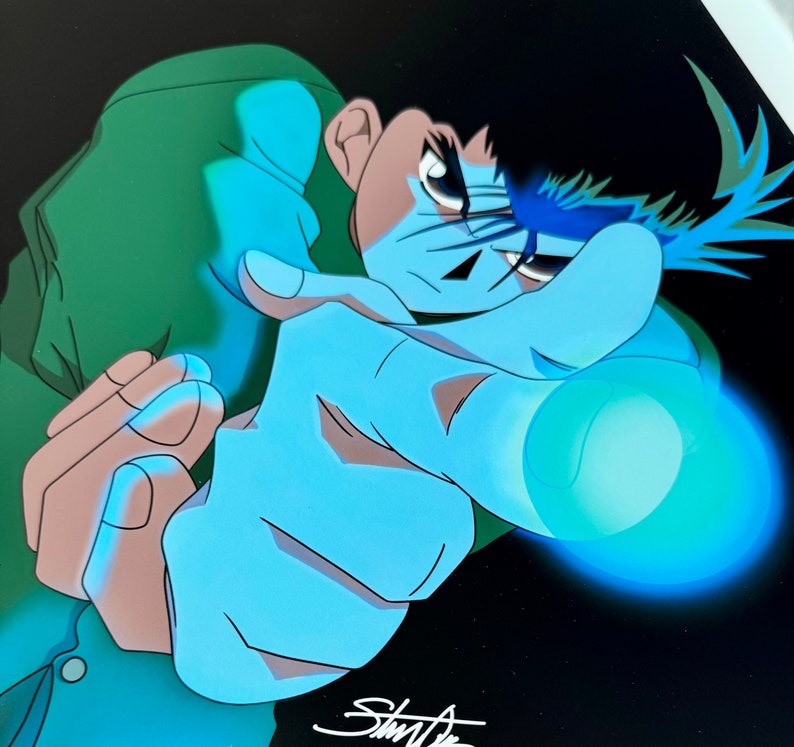 Hand Drawn Yu Yu Hakusho Yusuke Anime Art Poster - Etsy