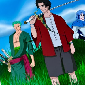 Anime Seven Samurai Art Poster - Etsy