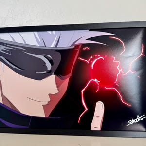 Gojo Cursed Technique Reversal: Red - Etsy