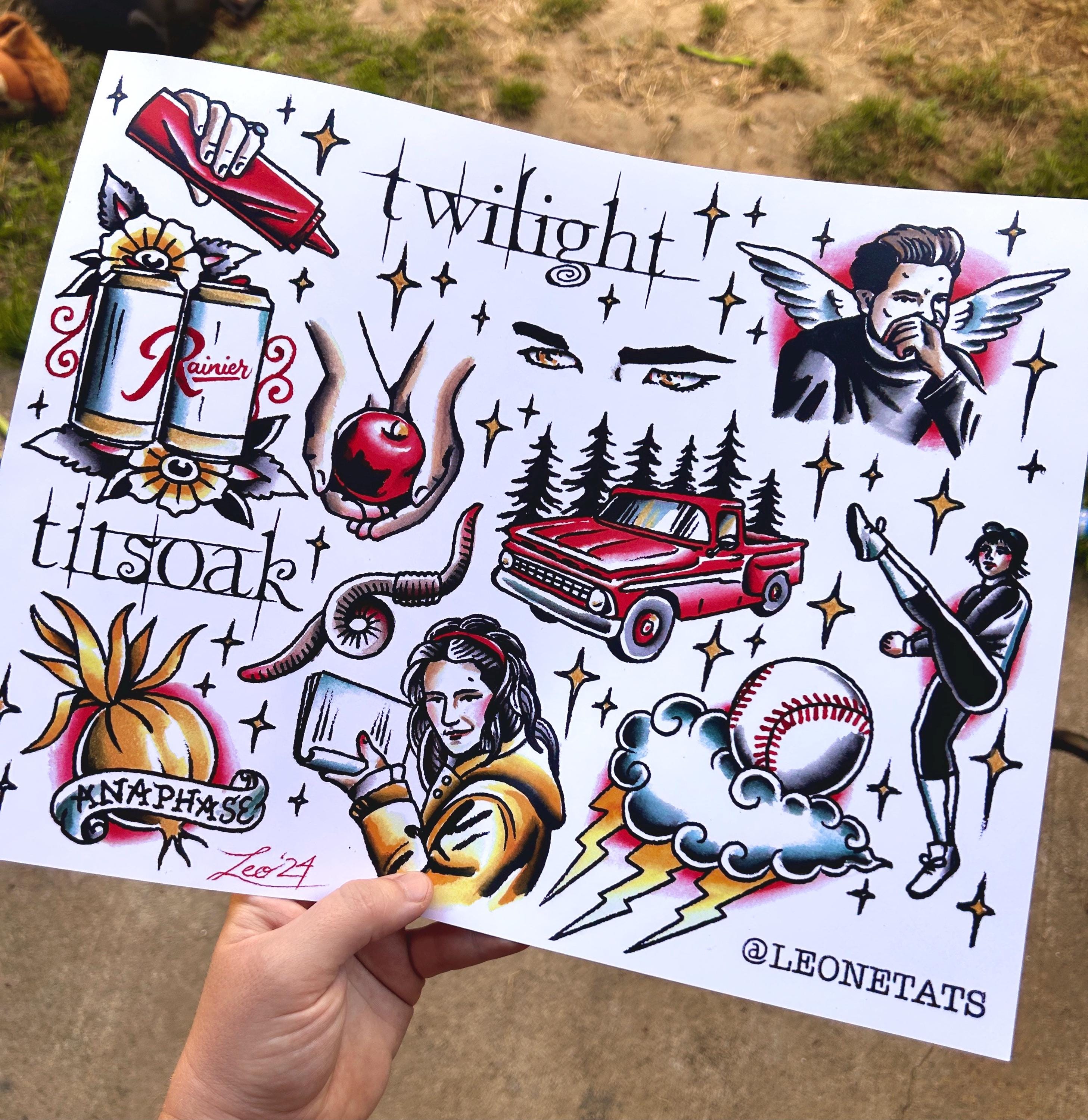 Jacob from twilight tattoo - Bronctattooaus.com