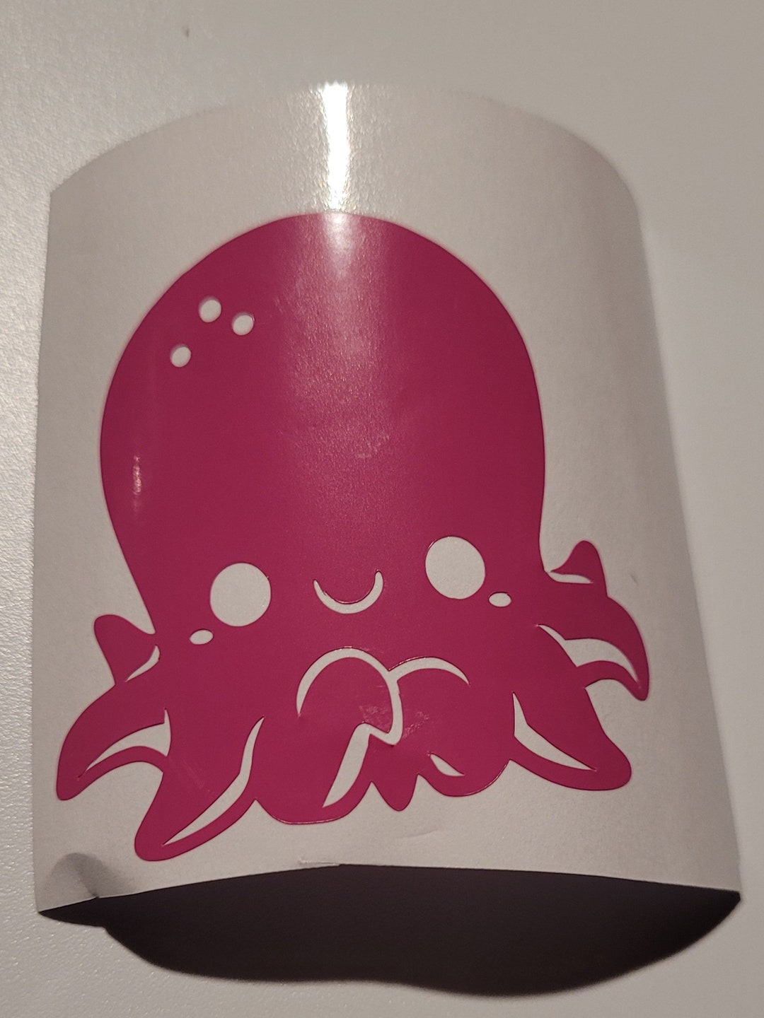 Cute Octopus Vinyl Decal - Etsy