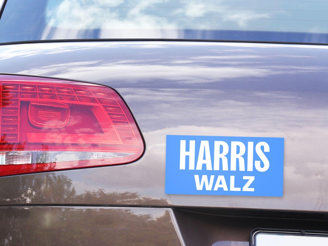 Harris Walz Car Decal Kamala Harris for President Kamala Harris Vinyl ...