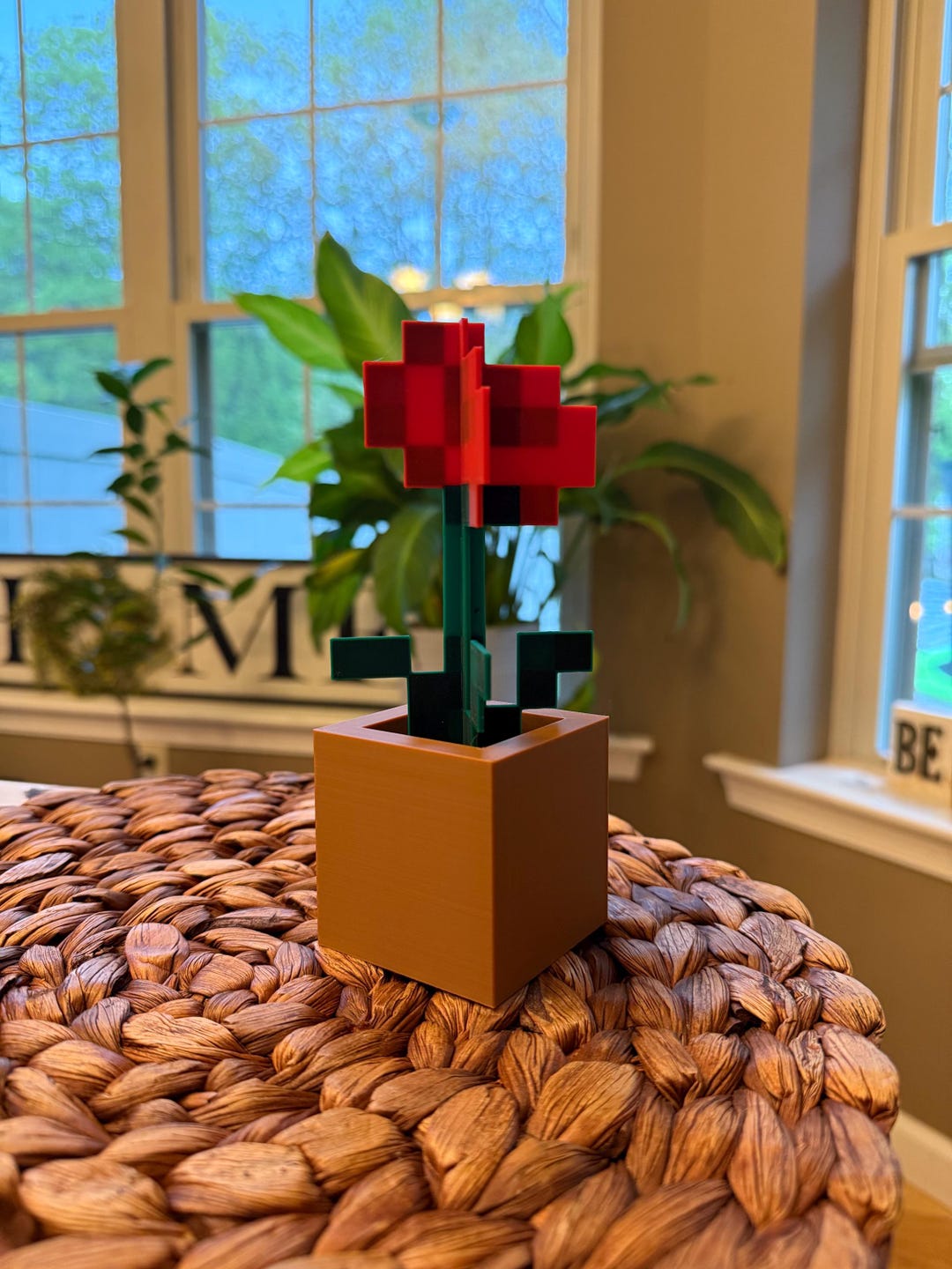 Minecraft-inspired Flowers - Etsy