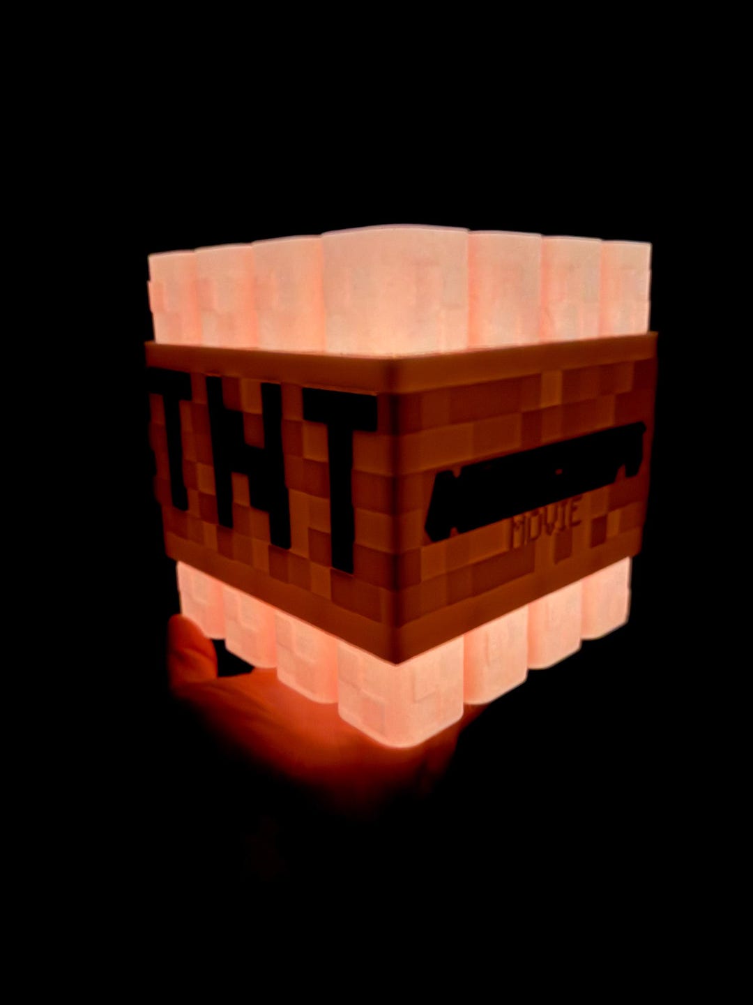 Minecraft-inspired Popcorn Bucket/collectable TNT Block! GLOW in the ...