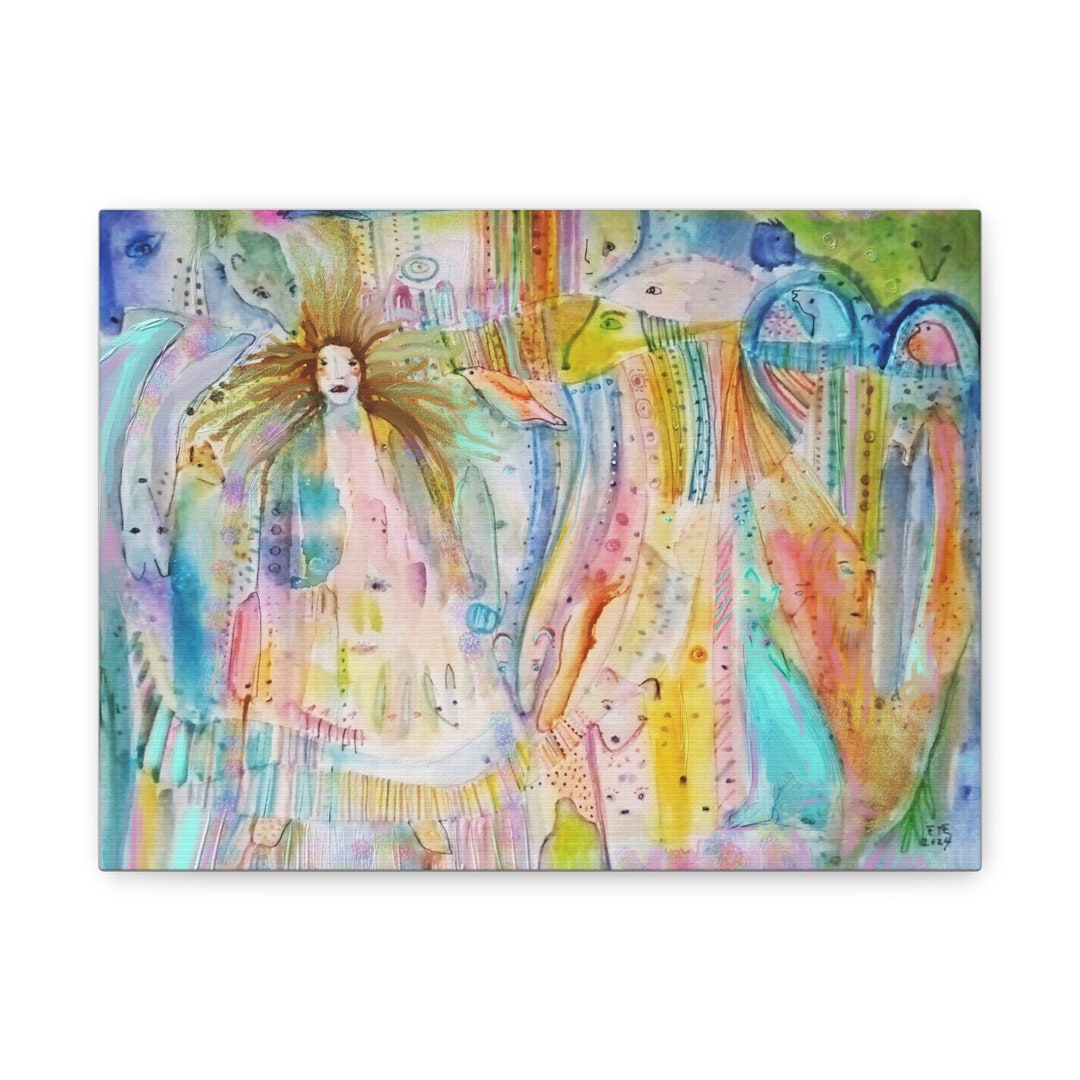Eternal Sacred Field 9 X 12 Canvas, Stretched, 1.25 - Etsy