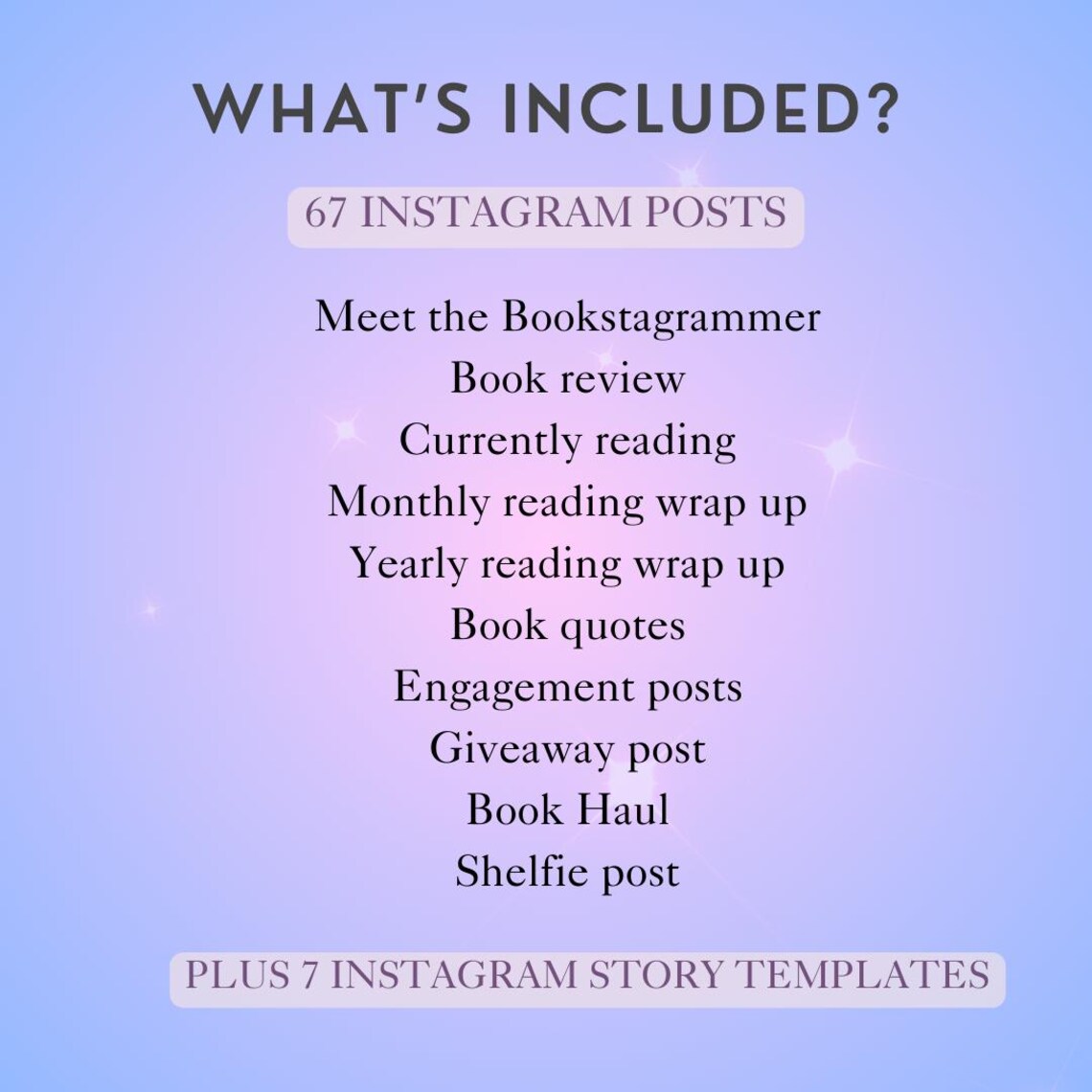 74 Book Instagram Post Templates Customizable Bookstagram Templates ...