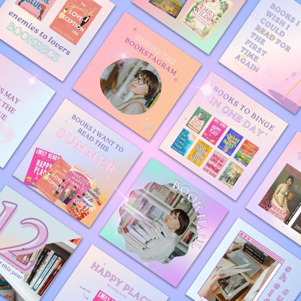 74 Book Instagram Post Templates Customizable Bookstagram Templates ...