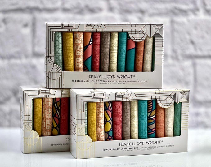 March Balloons 12 Piece FQ Fat Quarter Bundle, Frank Lloyd Wright for ...