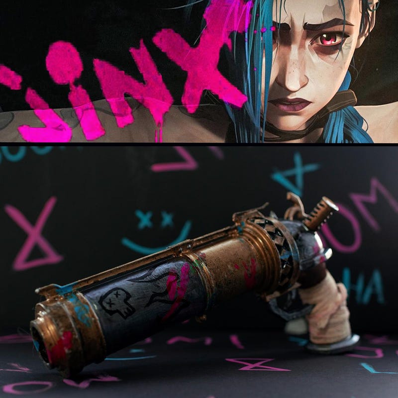 Arcane Jinx Costume - Etsy