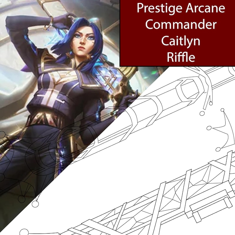 Caitlyn Arcane Cosplay - Etsy