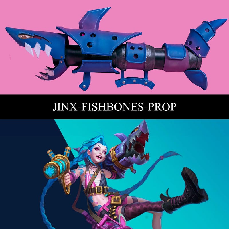 Jinx Weapon - Etsy