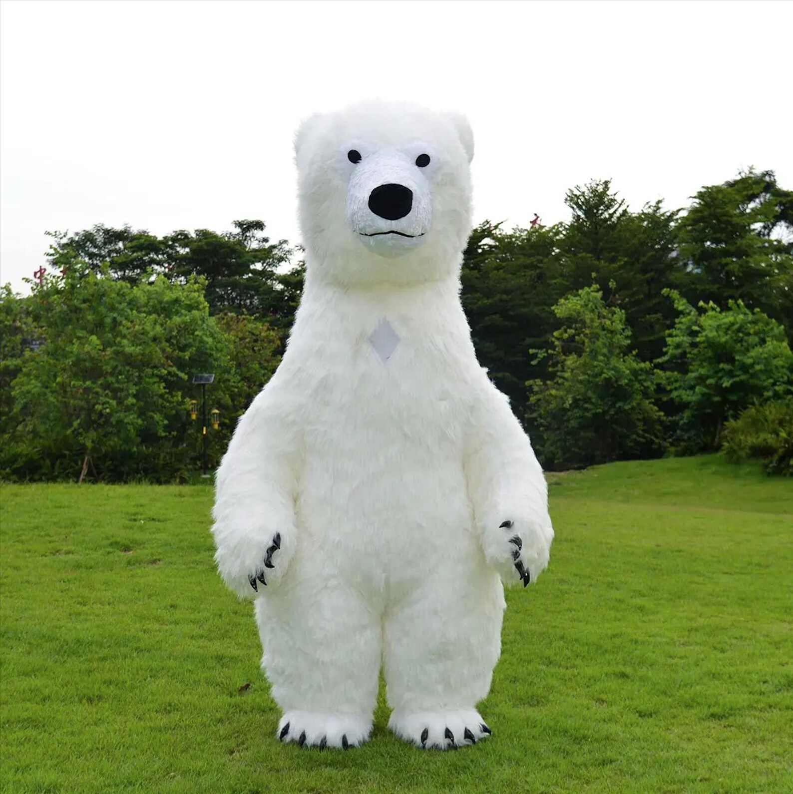 Inflatable Suit Polar Bear Mascot Costume, Inflatable Mascot, Suit for ...