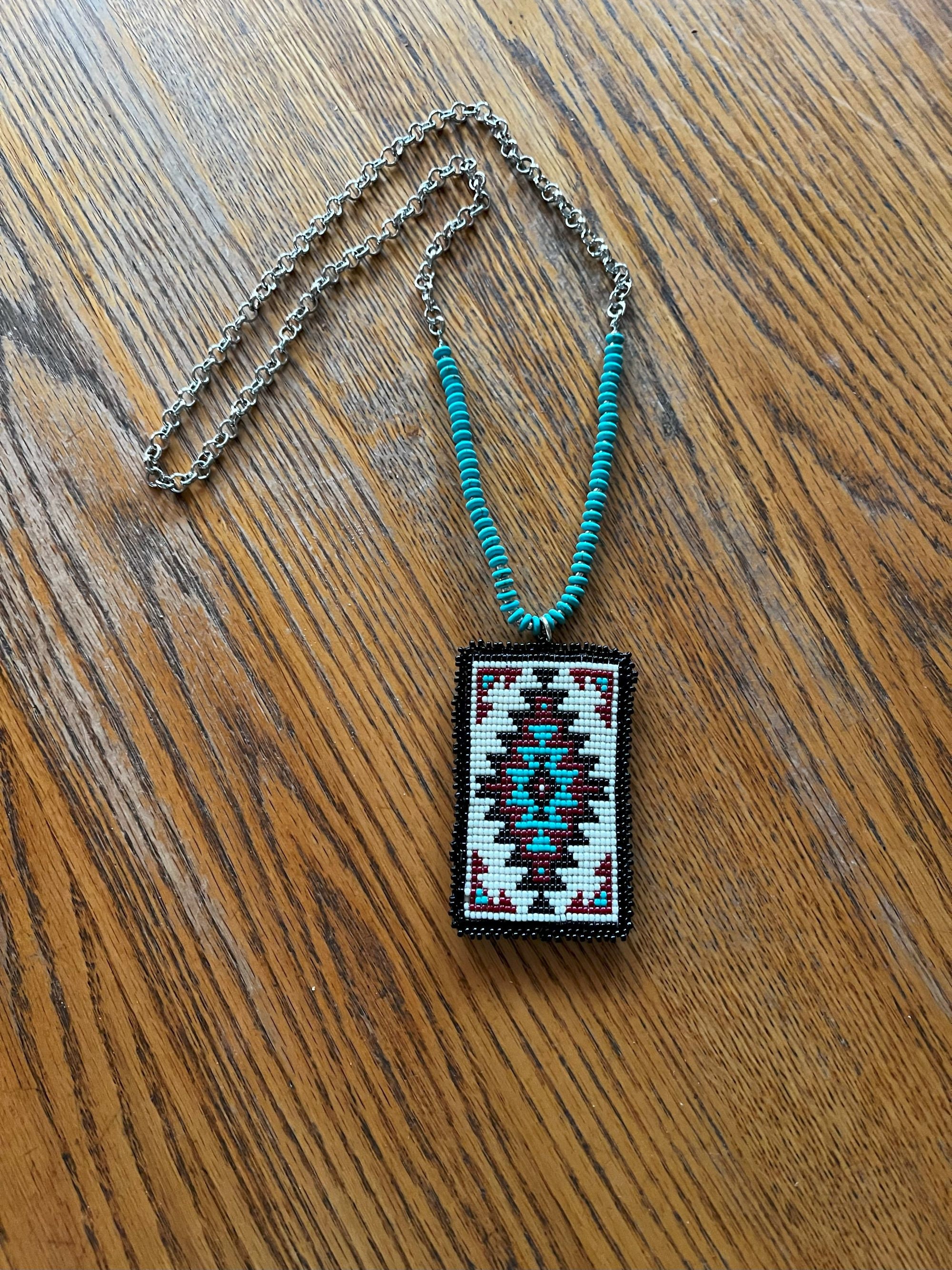 Seed Bead Necklace - Etsy