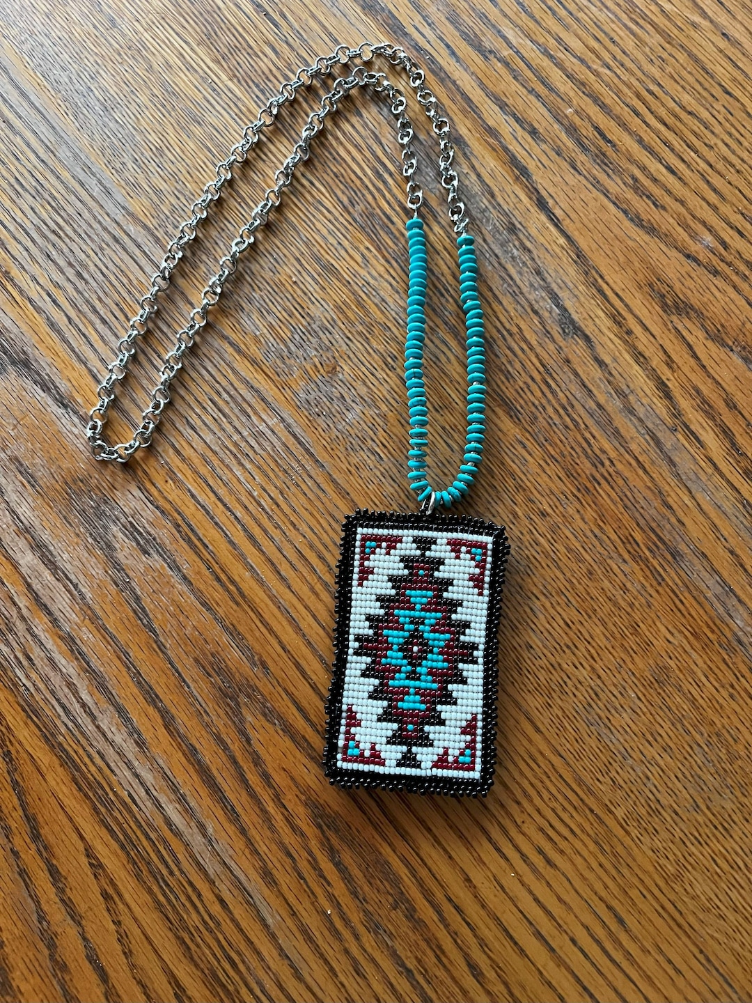 Seed Bead Necklace - Etsy