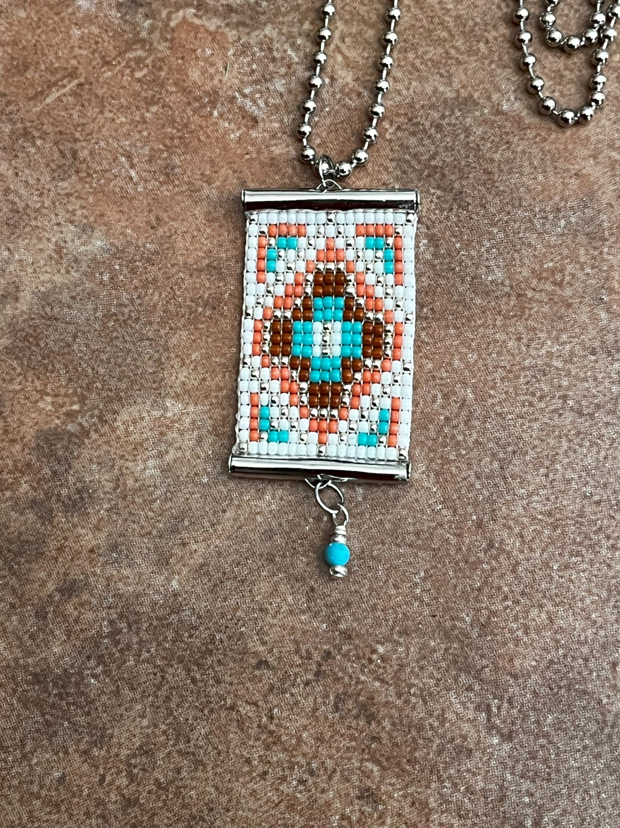 Seed Bead Necklace - Etsy