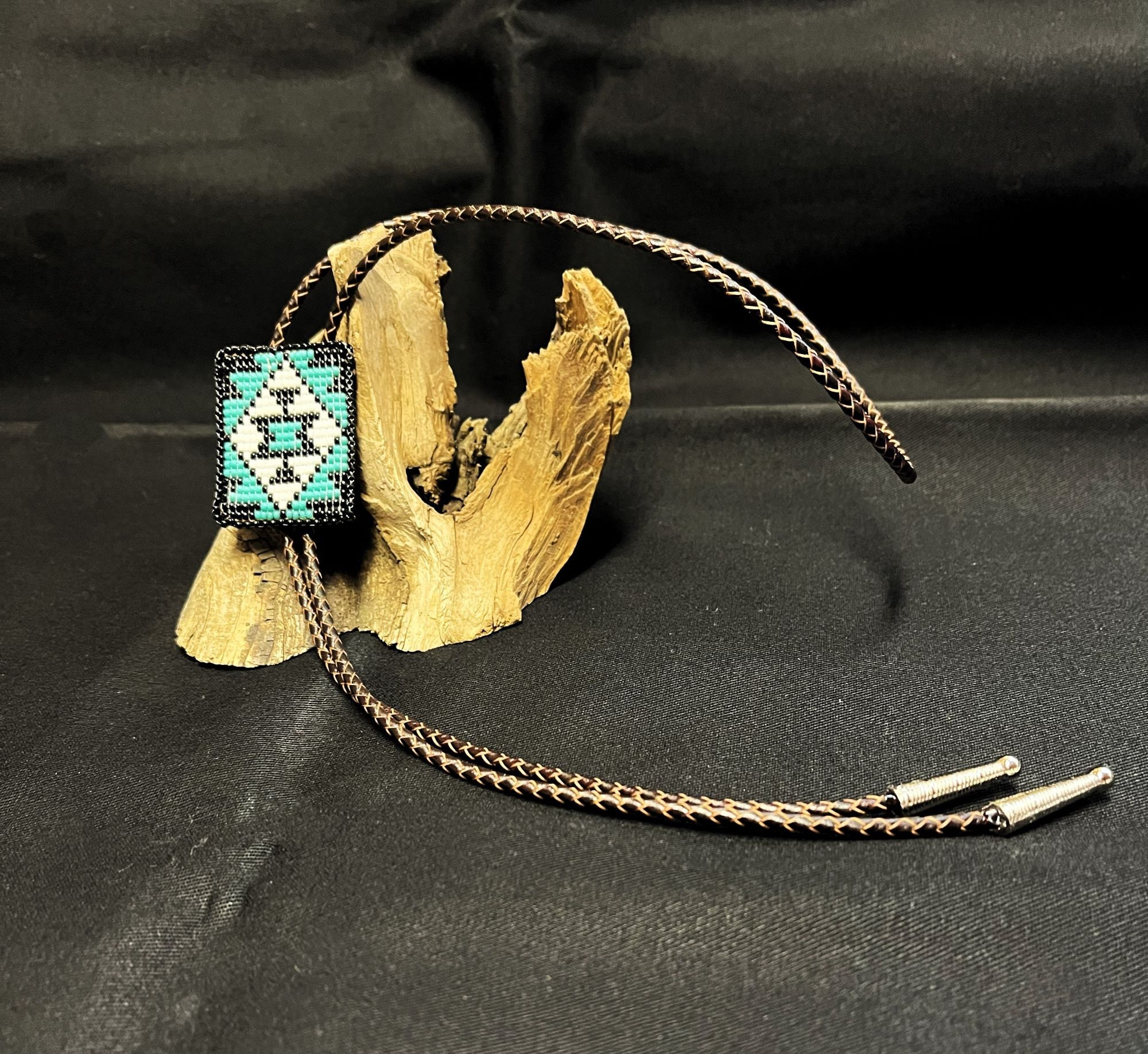 Seed Bead Bolo Tie - Etsy