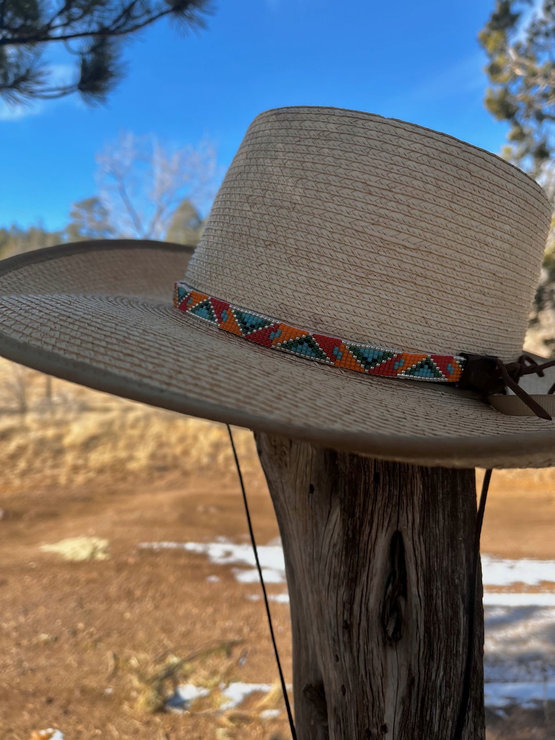 Seed Bead Hat Band - Etsy