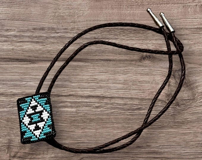 Seed Bead Bolo Tie - Etsy