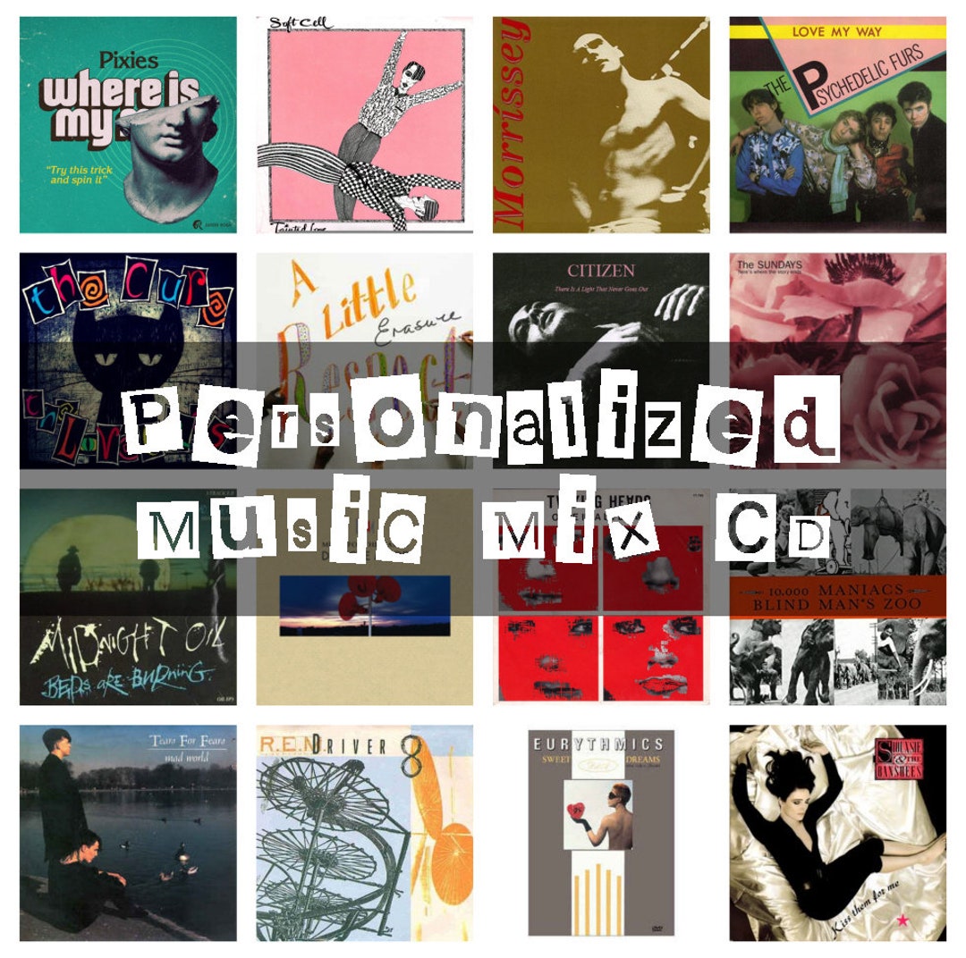 Personalized Music Mix CD - Etsy