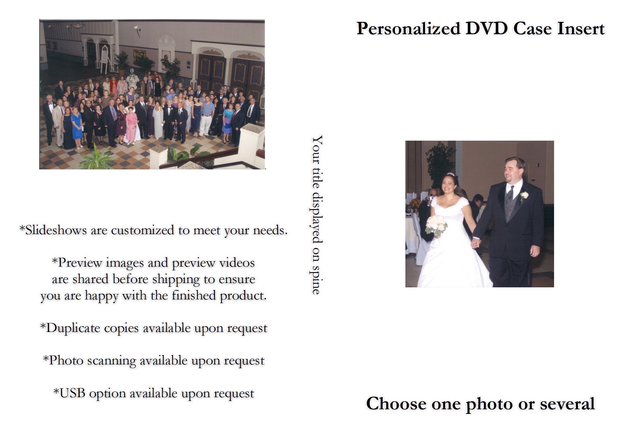 Personalized Slideshow and Video DVD - Etsy