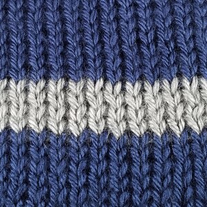 Blue and Gray Striped Scarf - Etsy