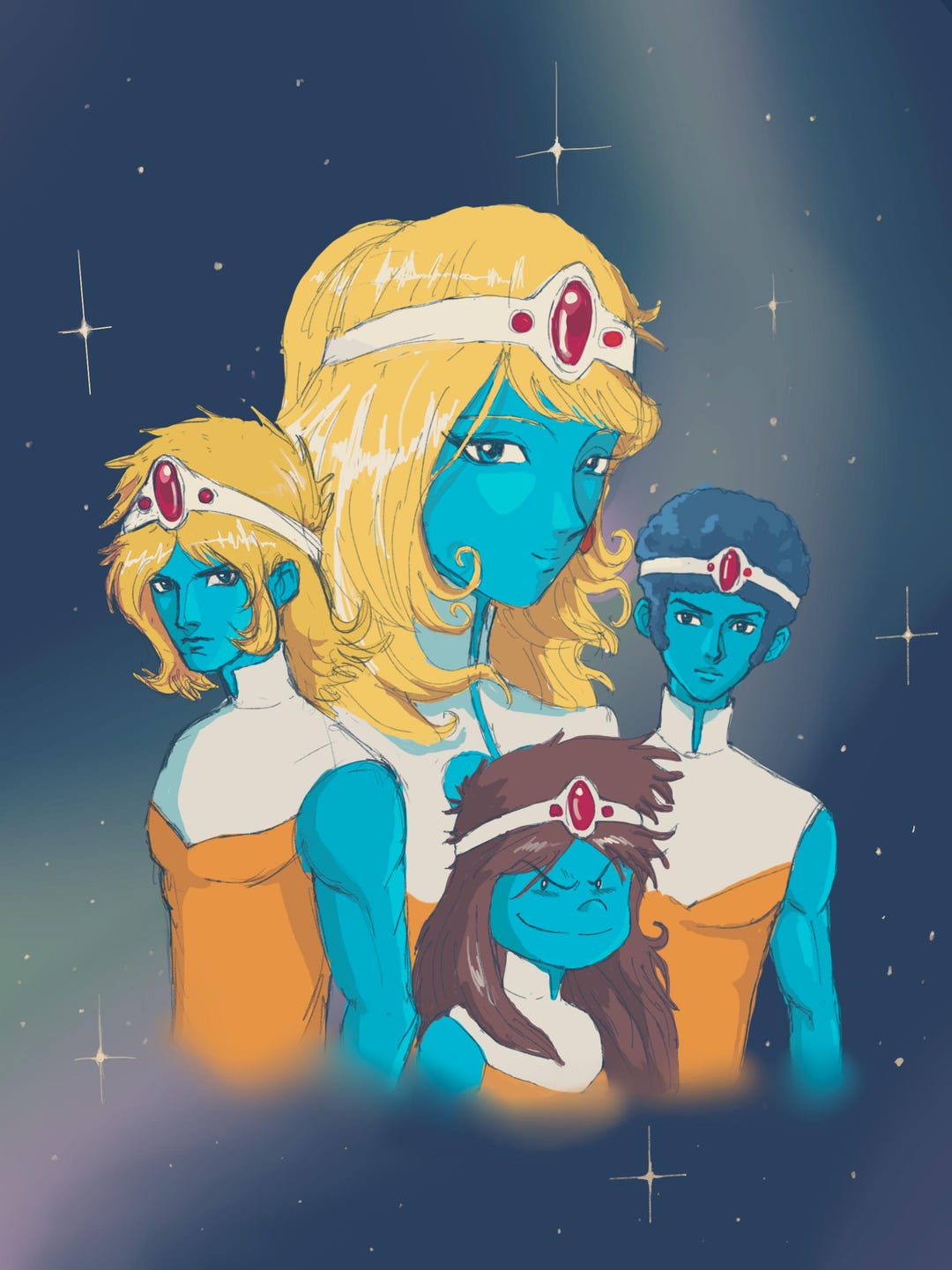 Interstellar 5555 Original Art Print Poster 11 8.5 Inch Daft Punk - Etsy