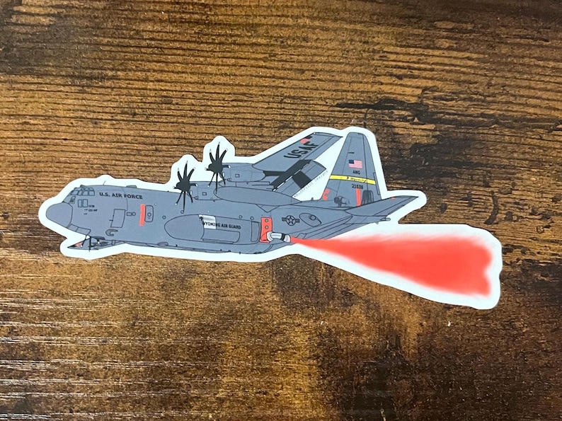 C-130 Airplane Sticker | MC-130J Commando Sticker | HC-130J Combat King ...