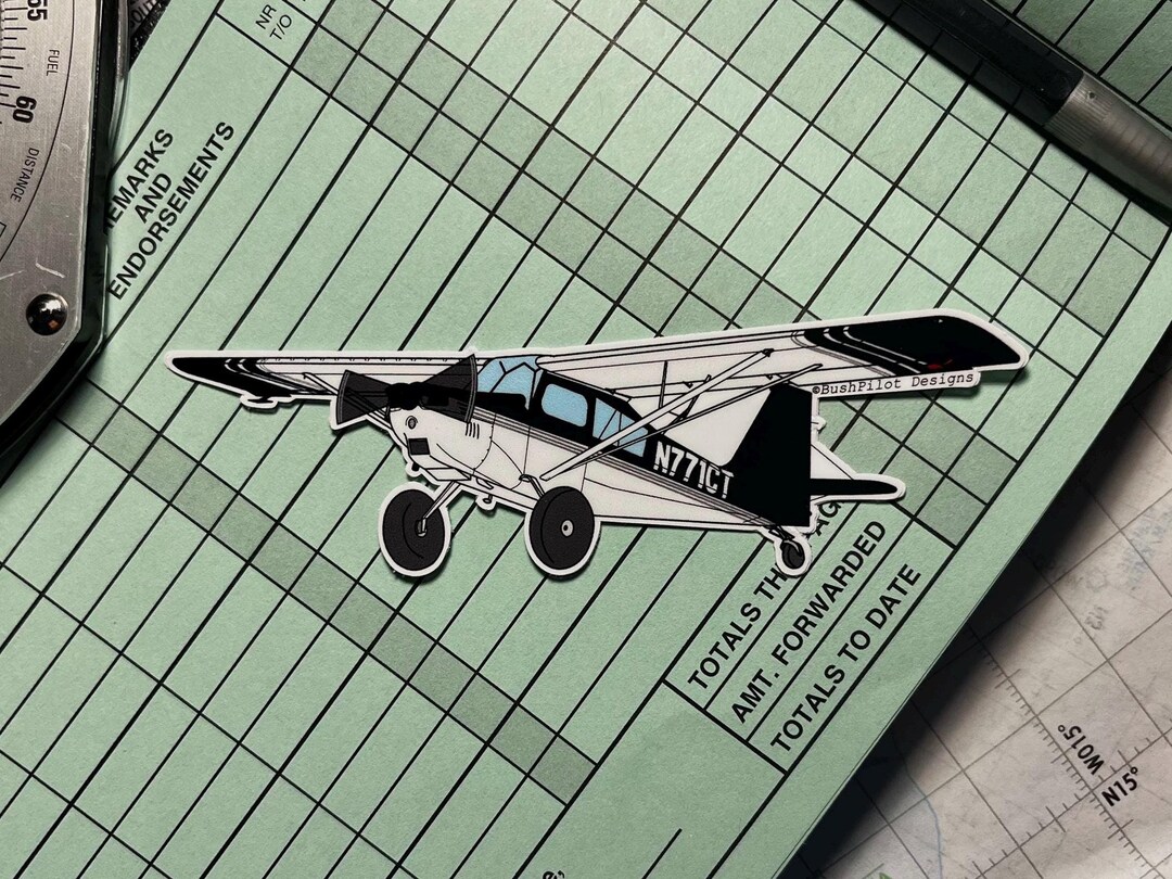 Citabria Acrobatic Airplane Vinyl Sticker: 4 Inch Pilot Gift Decal - Etsy