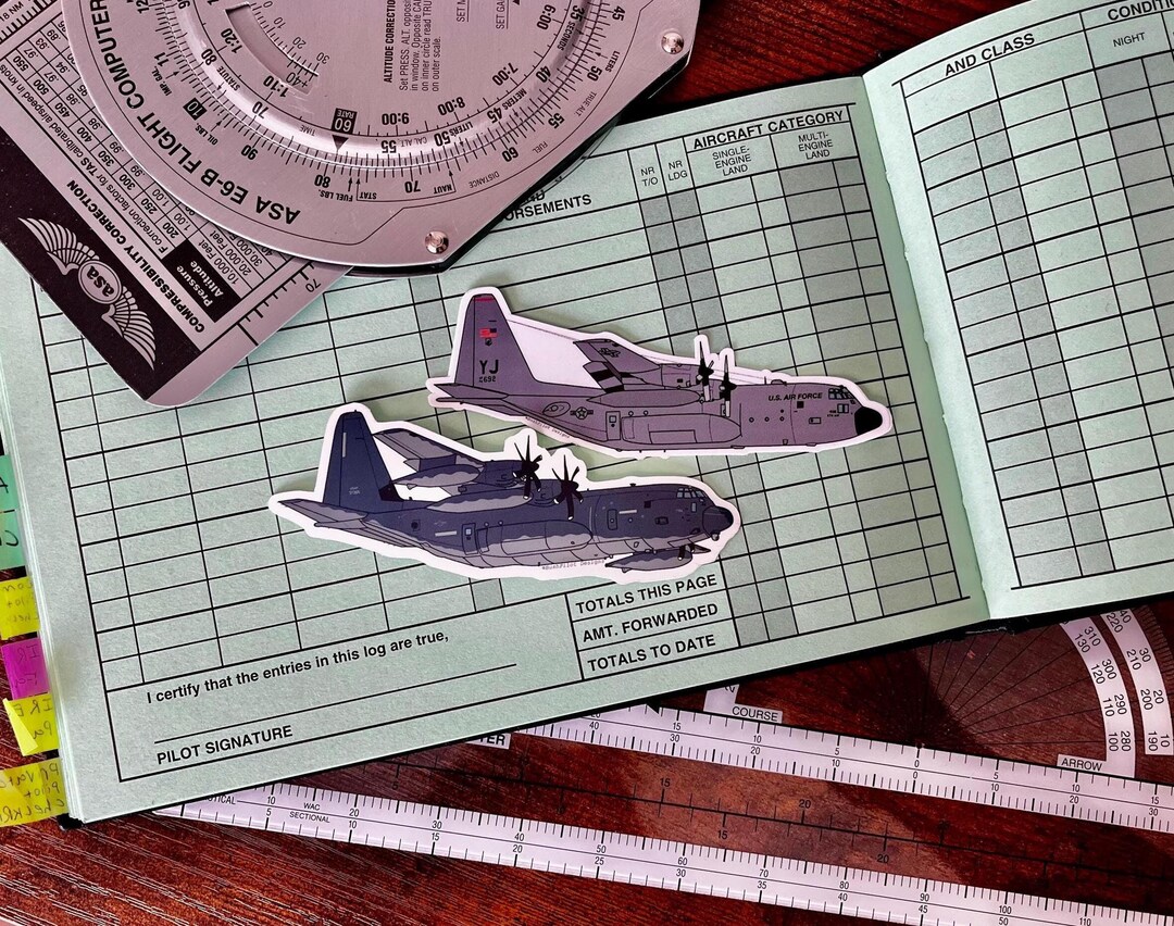 C-130 Airplane Sticker | MC-130J Commando Sticker | HC-130J Combat King ...
