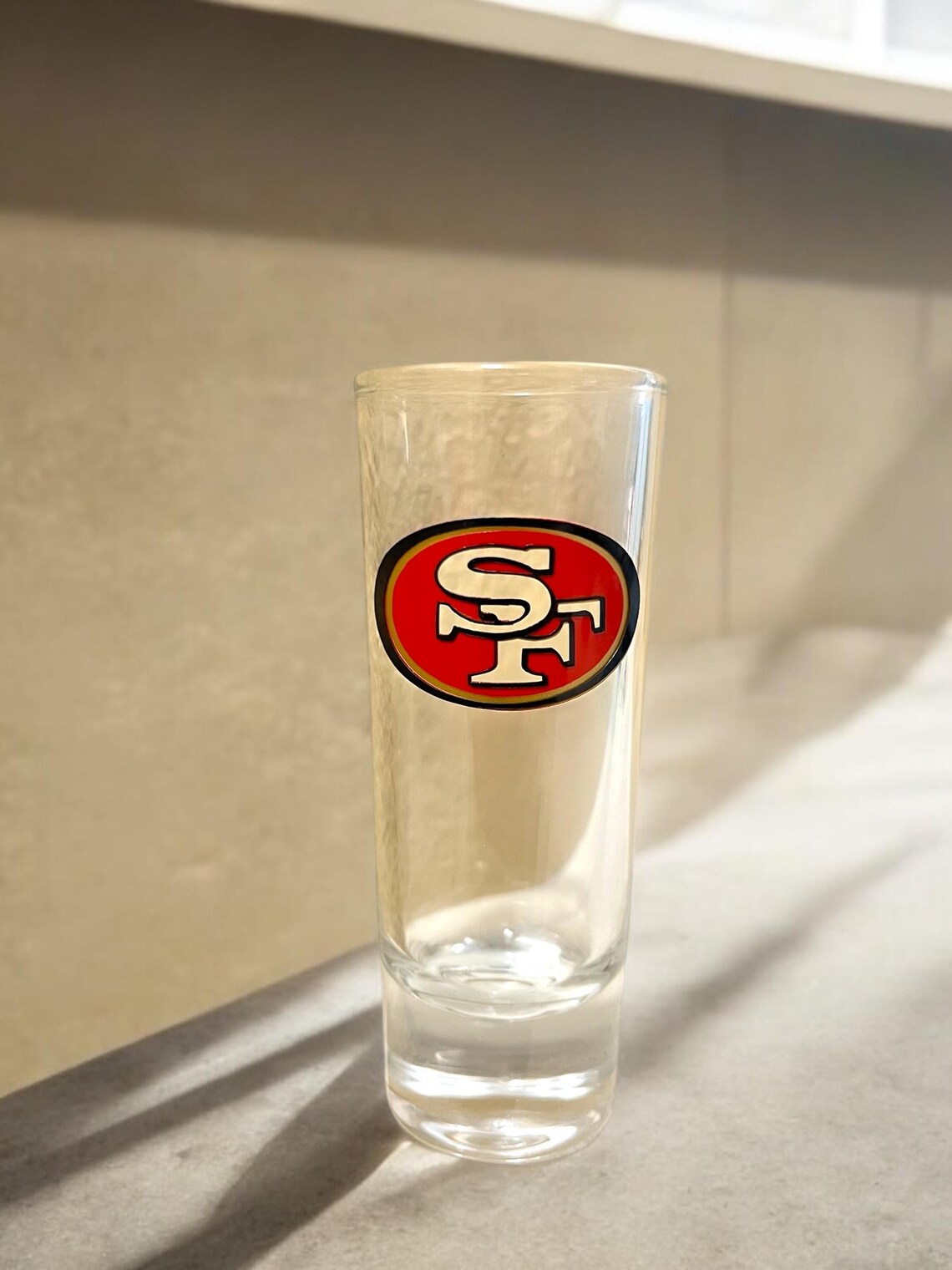 San Francisco 49ers Custom Set of 3 - 2oz Shot Glasses - Personalized ...
