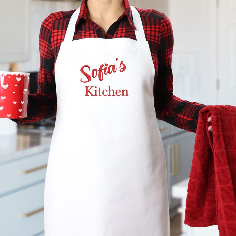 Embroidered Aprons - Etsy