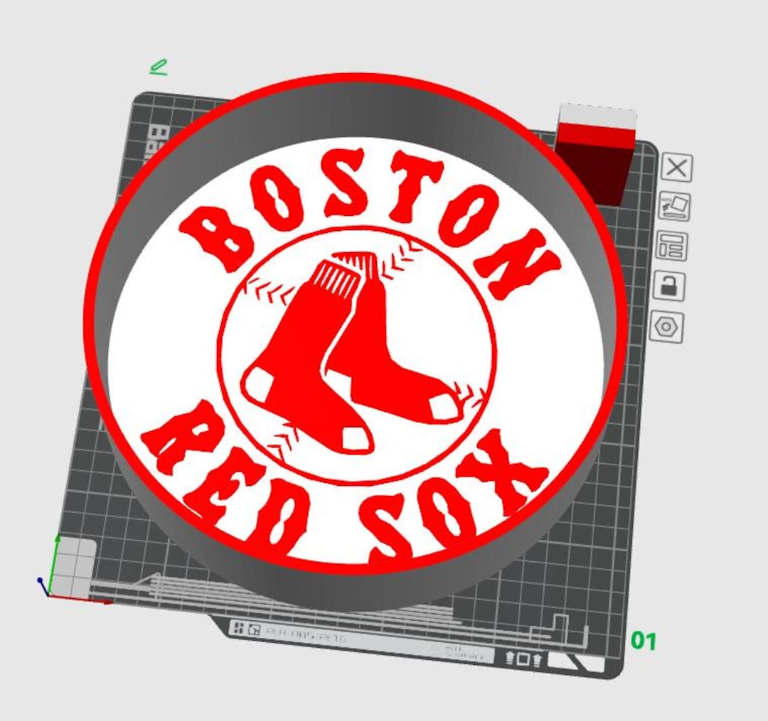 Custom 3D Printed Red Sox Bowl - Unique PETG Design by Civilizayden 3D ...