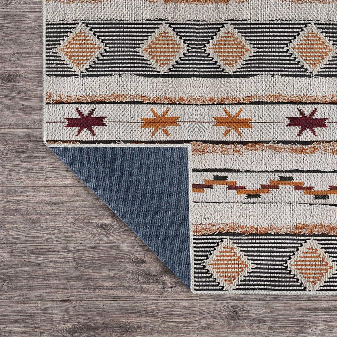 Traditional Stair Rug, Bohemian Runner Rug, Mountain Home Treads, Long ...