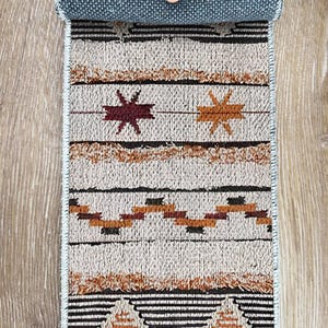 Traditional Stair Rug, Bohemian Runner Rug, Mountain Home Treads, Long ...