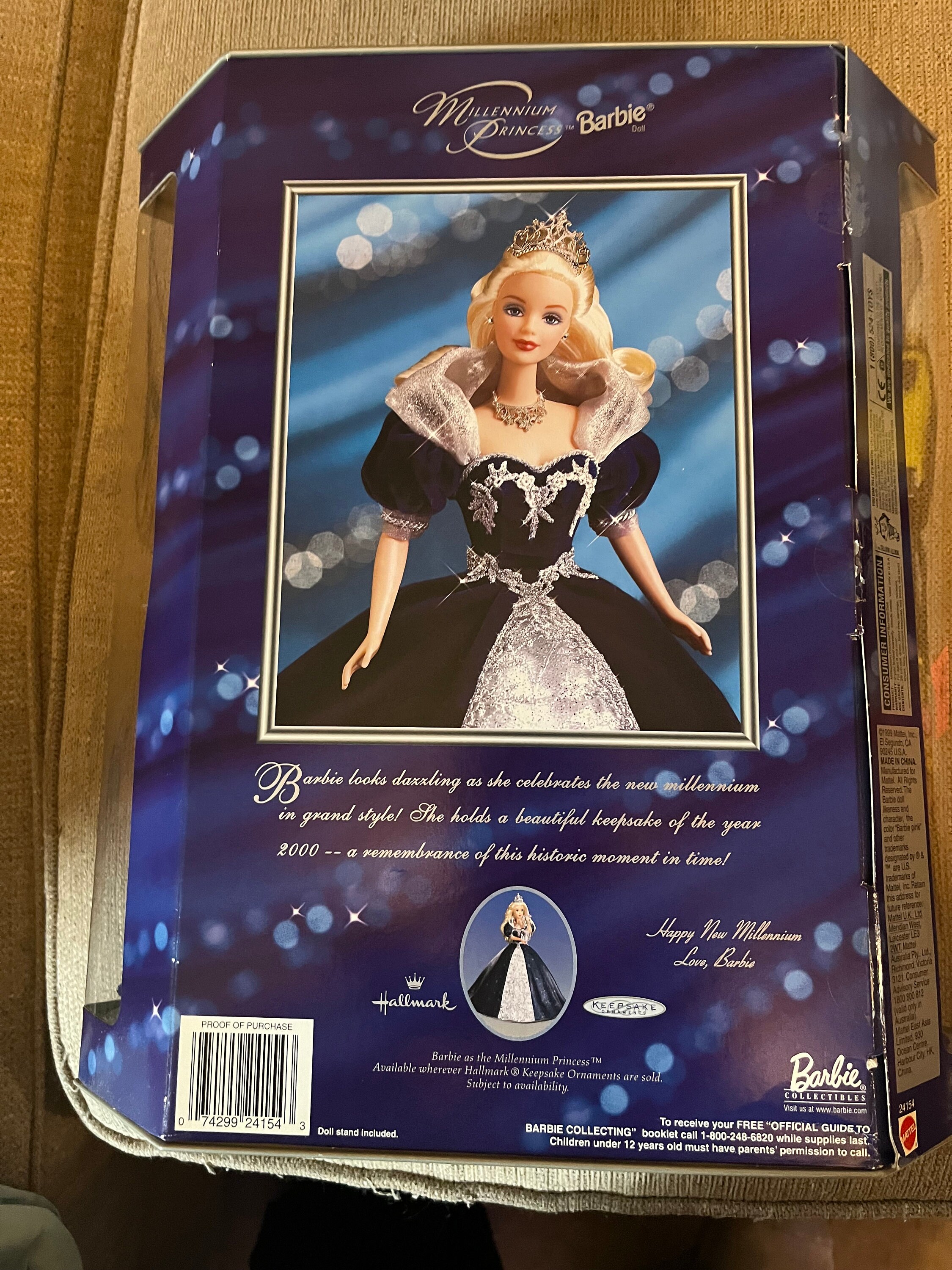 Millennium Princess Barbie, Collector's Barbie, Barbie Doll, Mint ...
