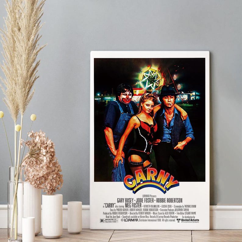 Carny Movie Poster From 1980 Canvas Print Wall Decoration Birthday Gift ...