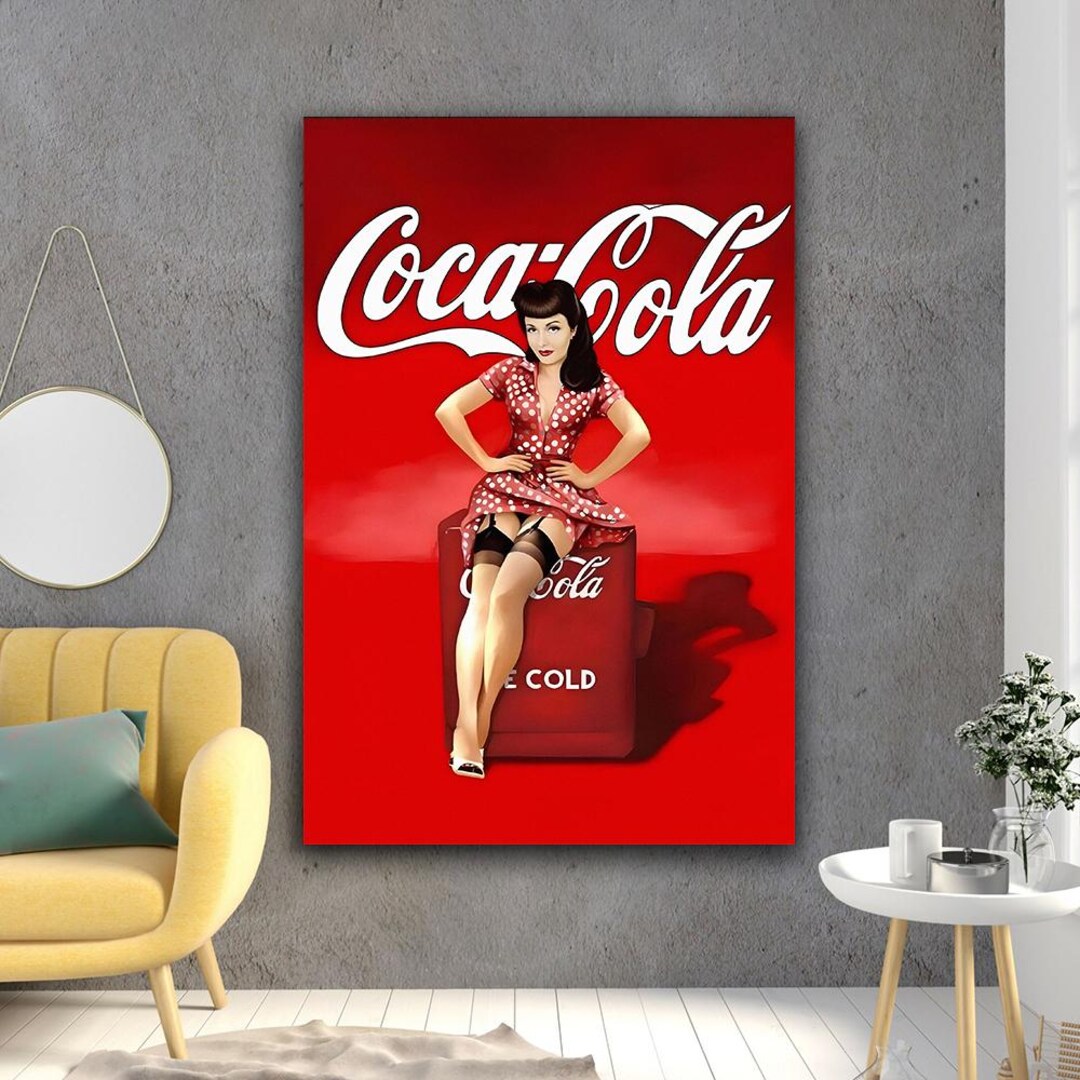 Coca Cola Posters Art Printing Holiday Gifts Wall Decoration - Etsy