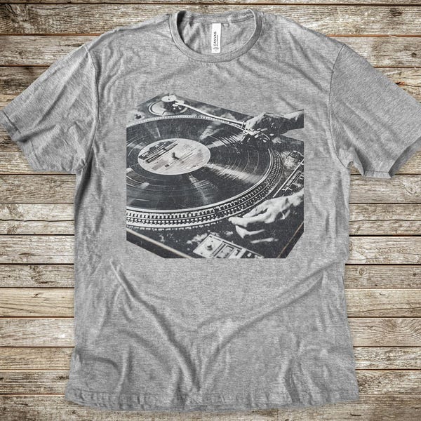 Vinyl Record Shirt - Etsy