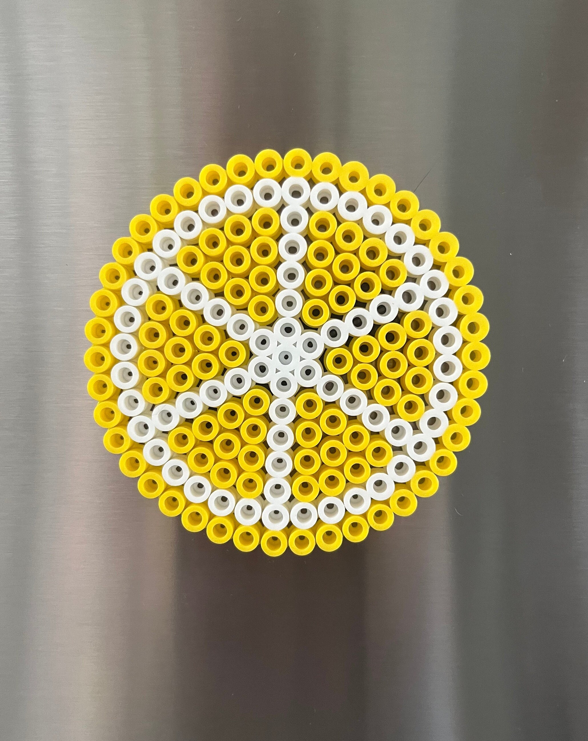Lemon Perler Bead Magnet - Etsy
