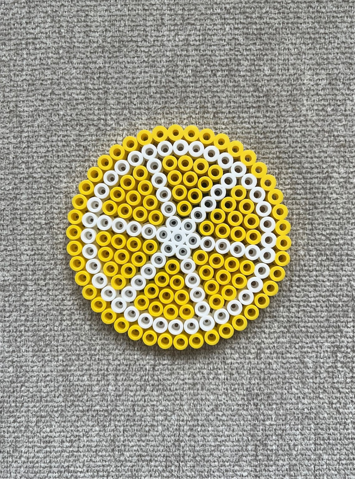 Lemon Perler Bead Magnet - Etsy