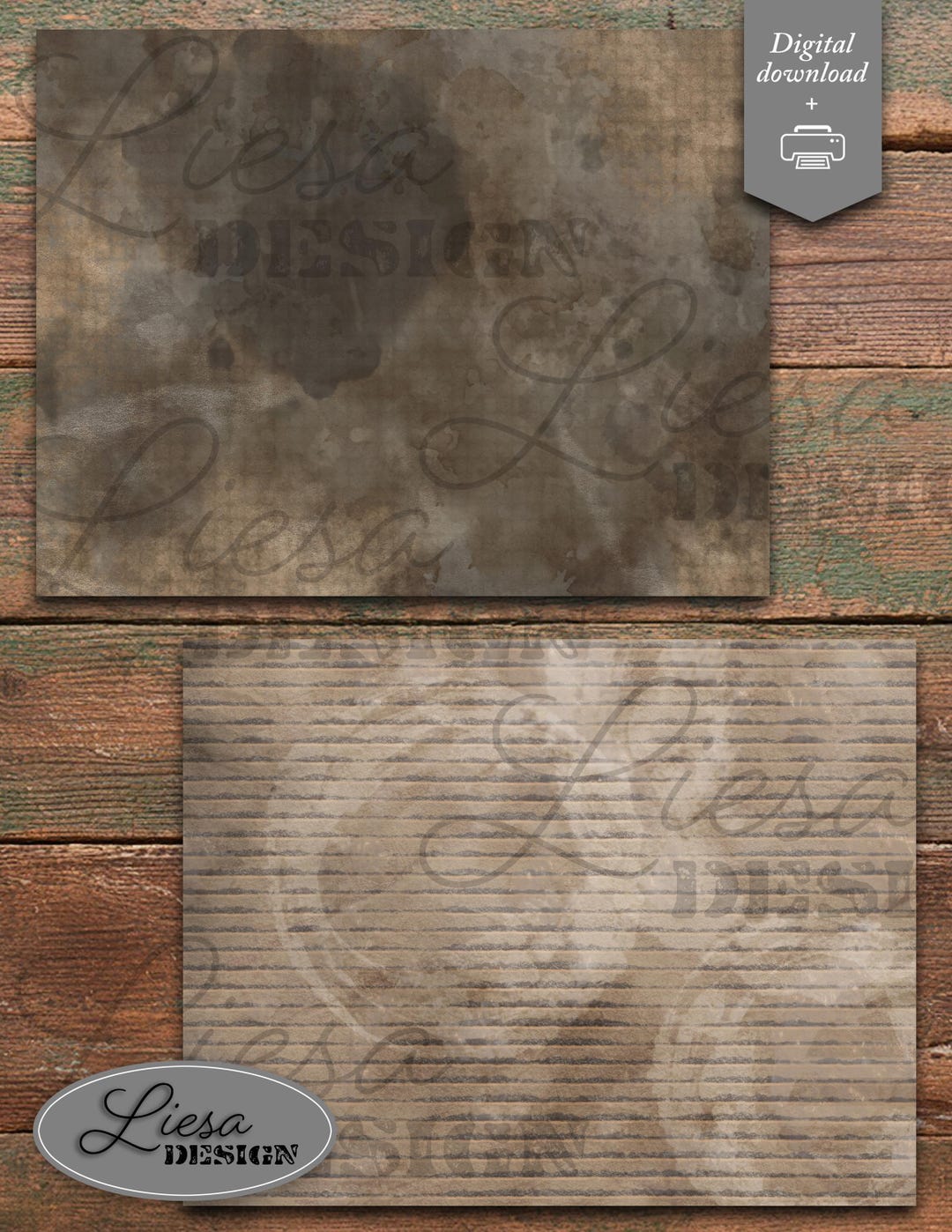 Printable Scrappy Paper for Junk Journal and Scrapbooking . All Papers ...