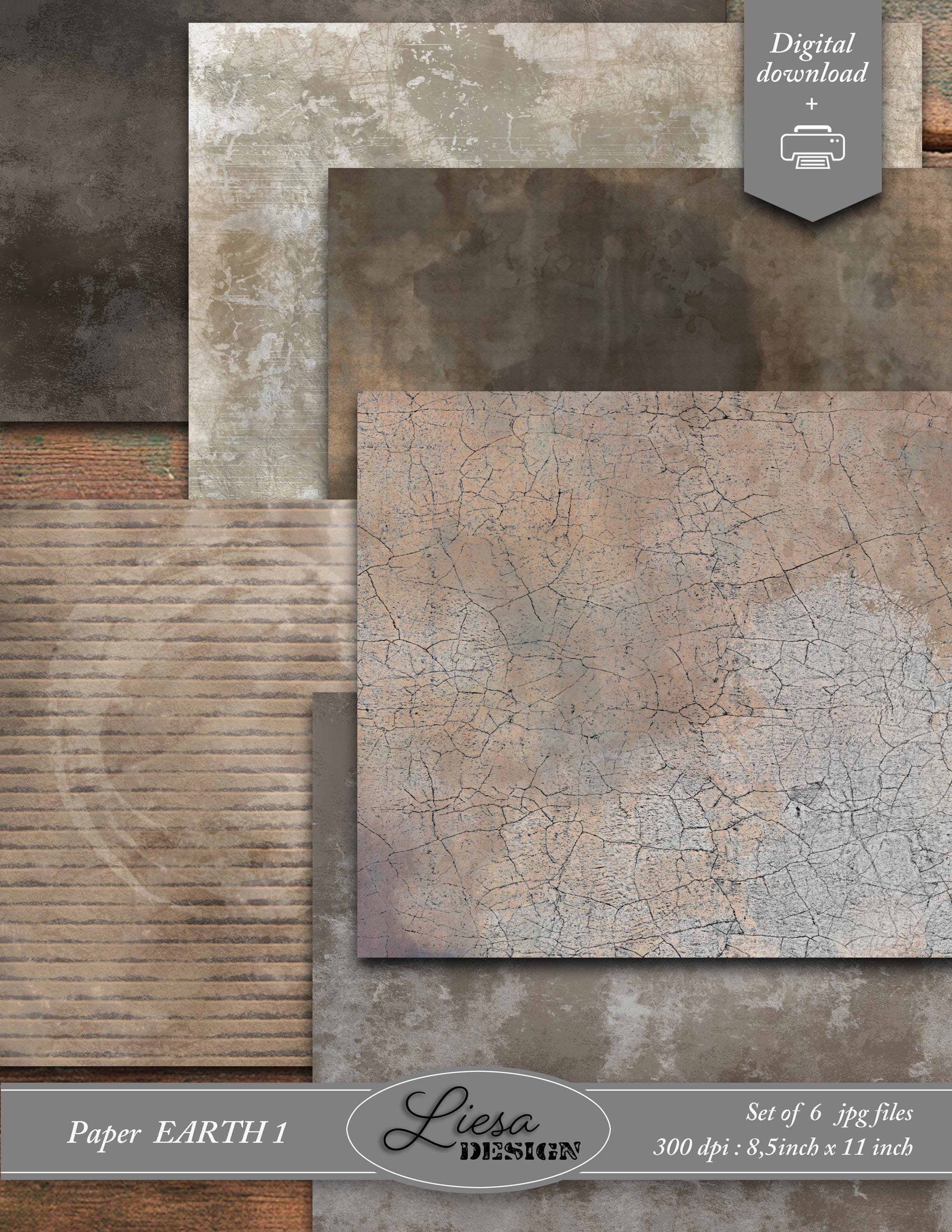 Printable Scrappy Paper for Junk Journal and Scrapbooking . All Papers ...
