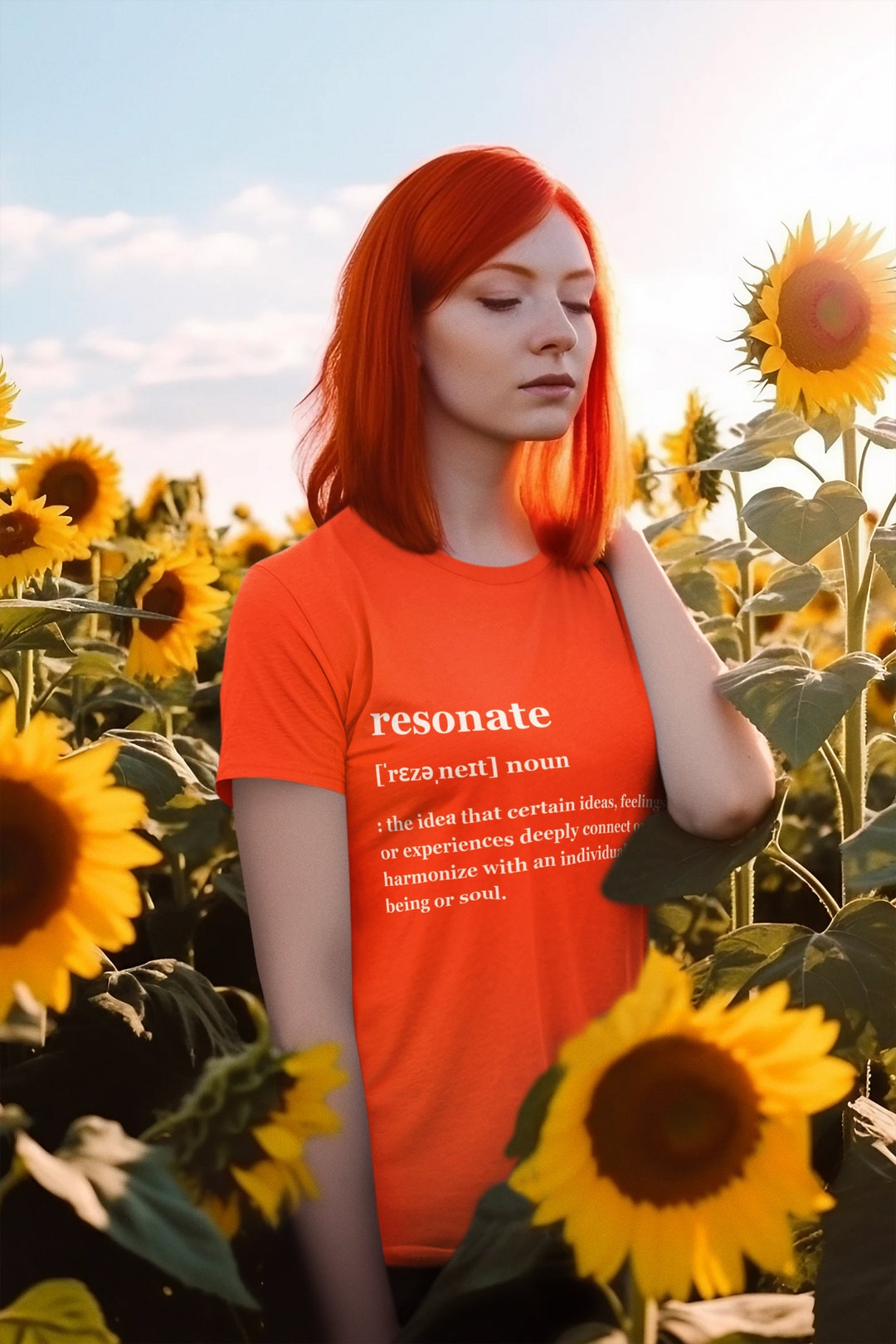 Women's Spiritual 'resonate' Definition Graphic T-shirt Meaningful ...