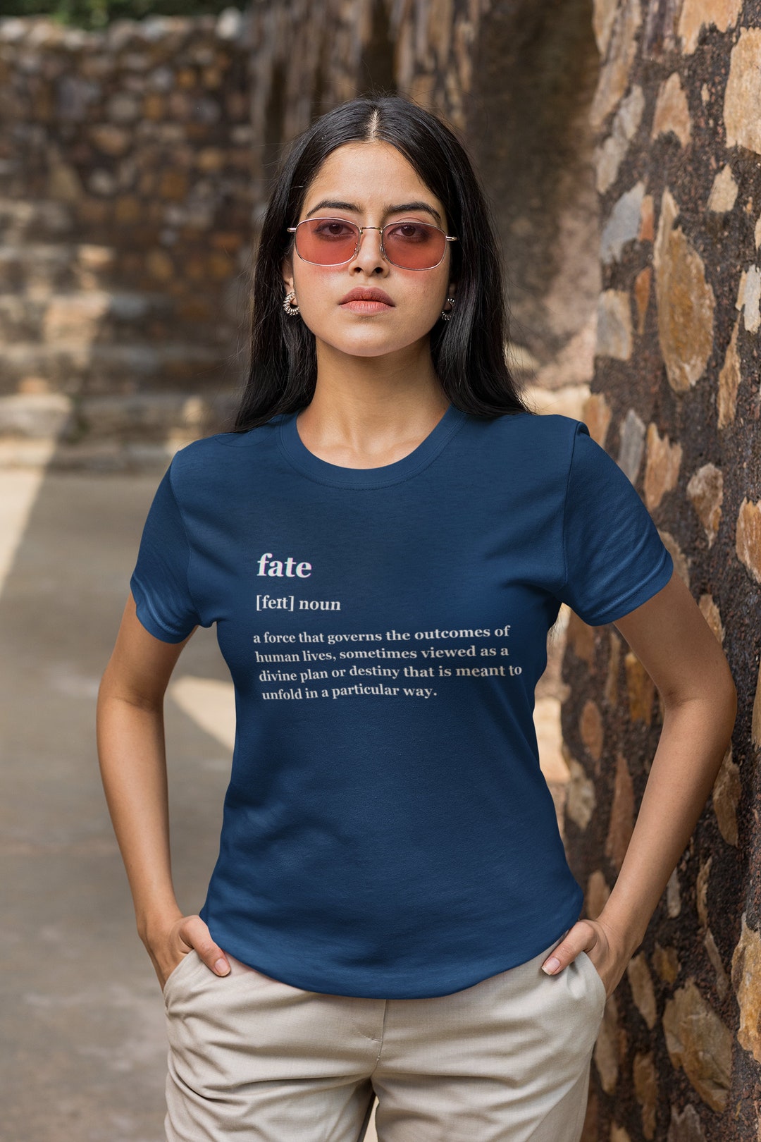 FATE Definition Graphic T-shirt - Meaningful Inspirational Quote Shirt ...