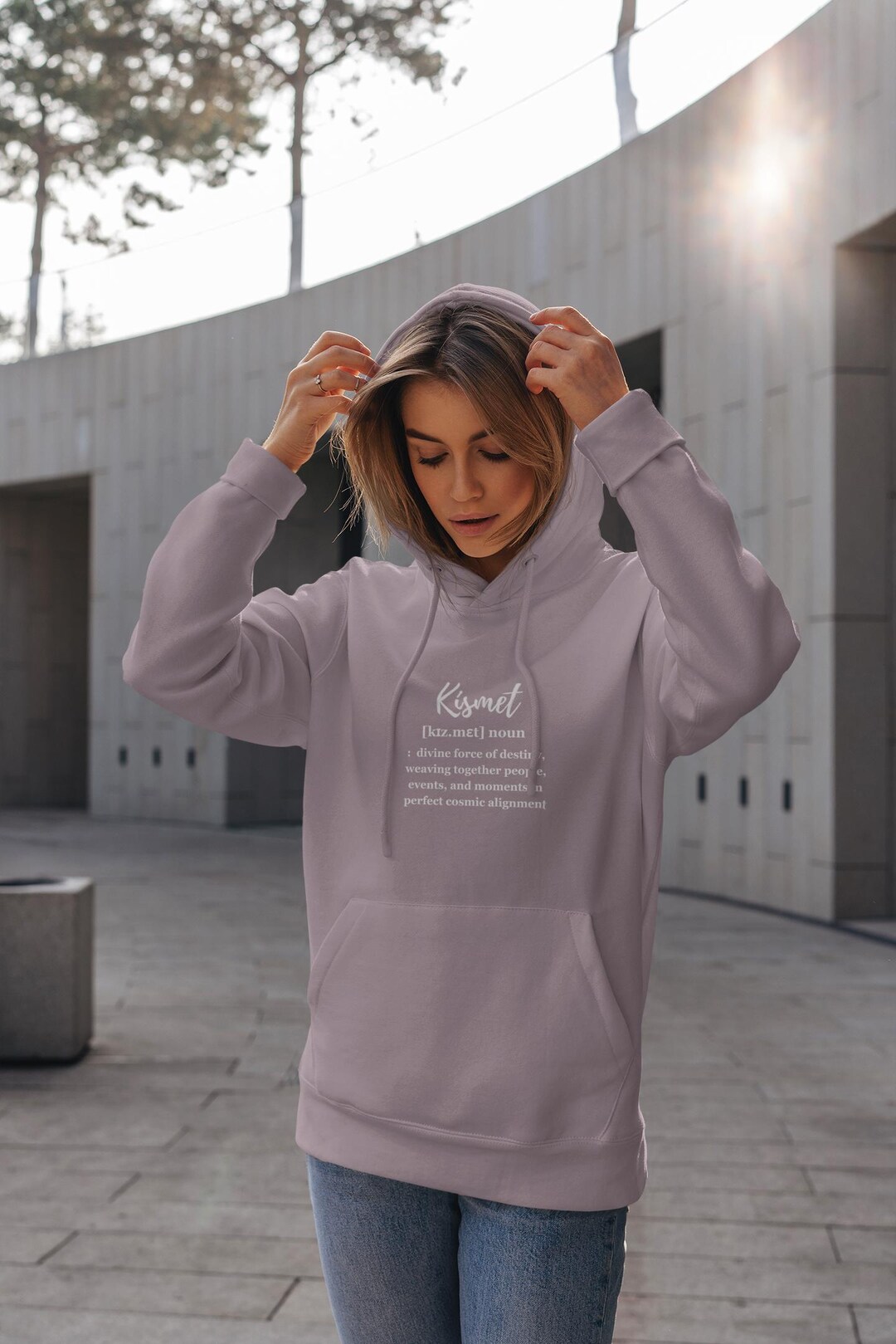 Kismet Definition Hoodie: Cozy Spiritual Fashion - Etsy